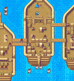 Pirate Ship (Chapter 17E/18H) - Fire Emblem: The Blazing Blade (FE7 ...